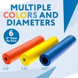 Impresa Medical Support Foam Grip Tubing for Utensil Handles, 6 pack ...