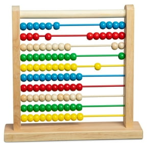 hand2mind Double-Sided Abacus, Plastic Abacus for Kids Math, 100 ...