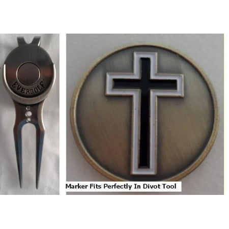 Cross Golf Ball Marker & Slick Clip Divot Tool | Walmart Canada