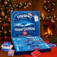 Fishing Advent Calendar 2025 Men Teen Boys, 24 Days Countdown to ...