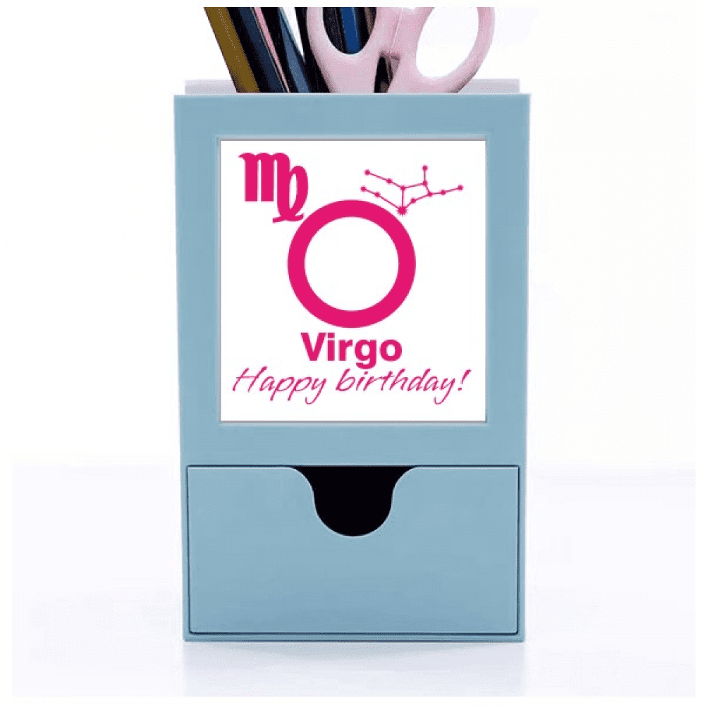 Constellation Fate Birthday Celebration Virgo Desk Supplies Organizer ...