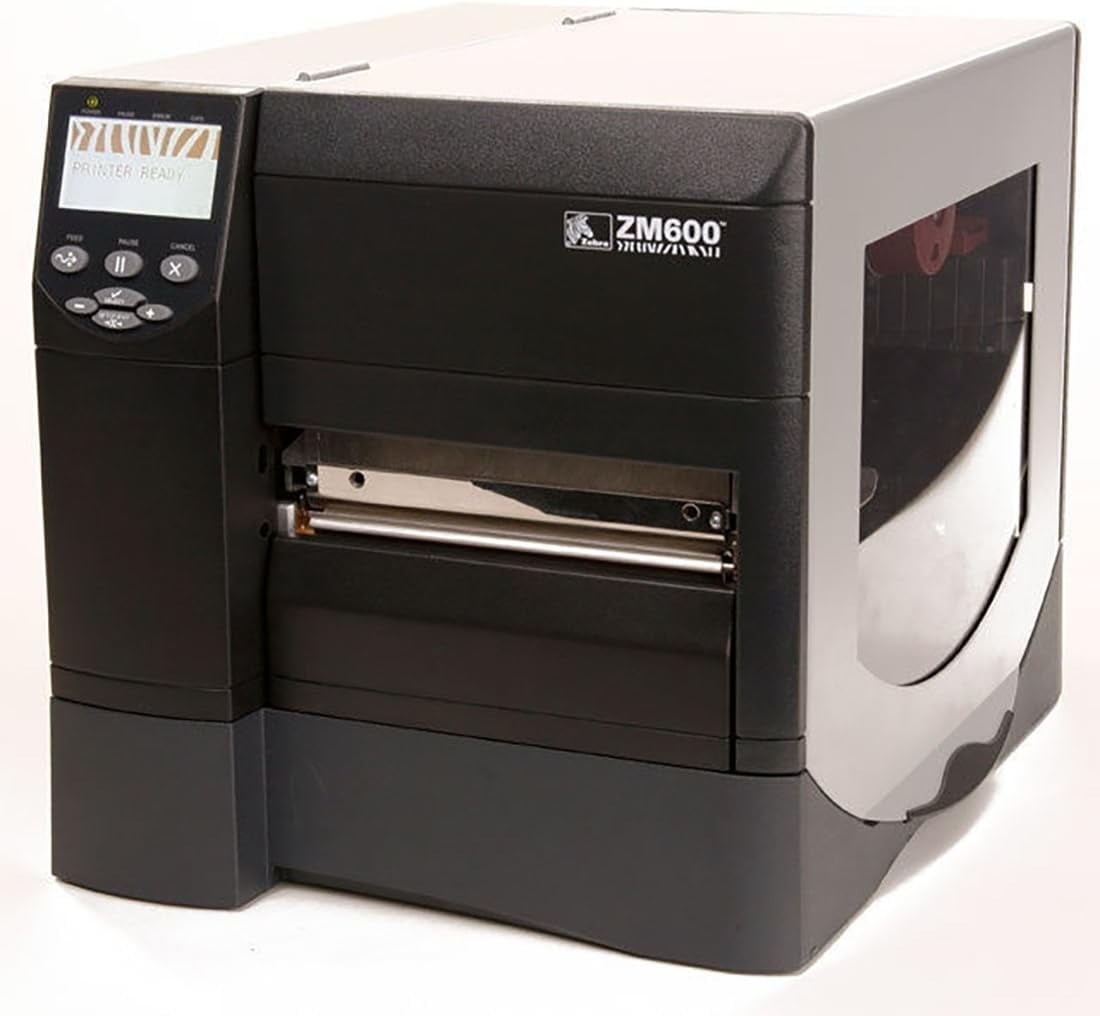Restored Zebra ZM600 203 dpi Network Label Thermal Printer – High ...