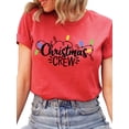 Christmas Crew Lights T-Shirts for Kids and Adults Matching Family Fun ...