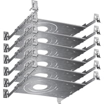 Maxxima 4" & 6" Slim LED Downlight Rough-in Plate, New Construction ...