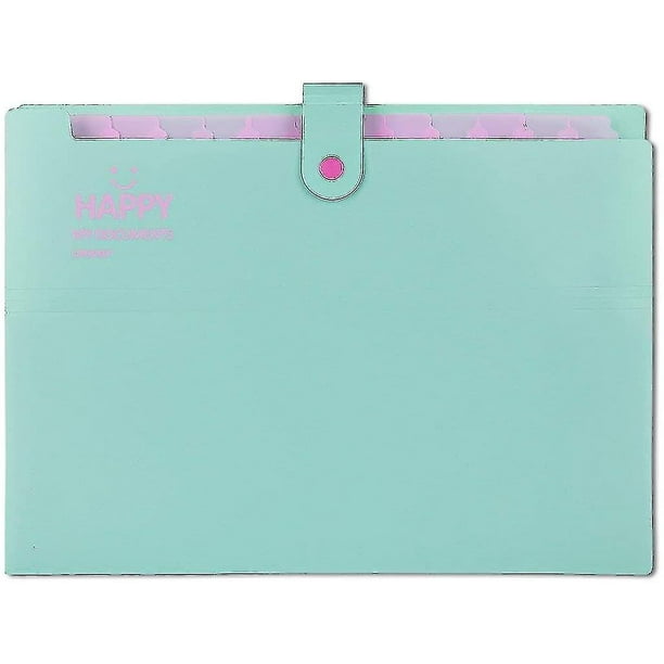 Expandable Portable File Folder, A4 Document Folder, A4 Folded Folder ...