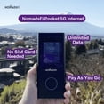 GlocalMe Numen Air 5G Portable Travel Wi-Fi Mobile Hotspot with Power ...