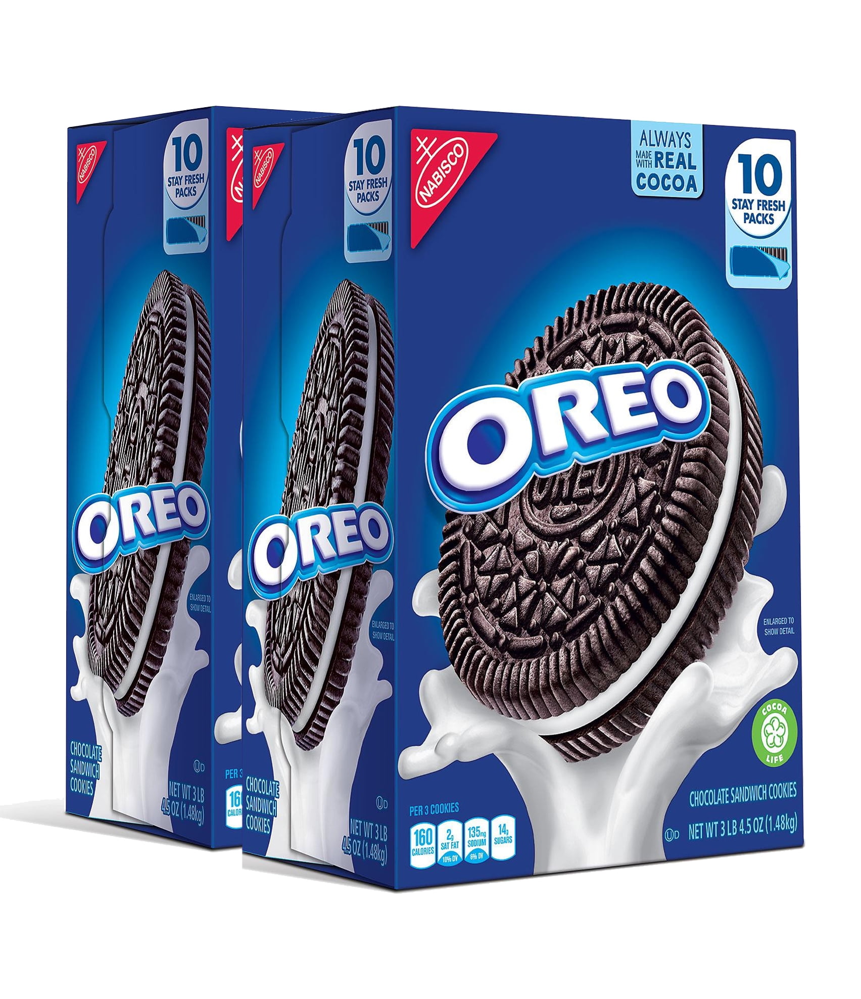 Nabisco Oreo Cookies, 20 pk./5.25 oz. - Walmart.com