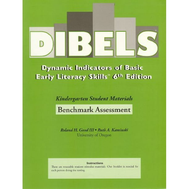Dibels Dynamic Indicators of Basic Early Literacy Skills, 6th Edition ...