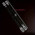 2pcs Invisible Transparent Bra Shoulder Straps with Non-slip Buckle for ...