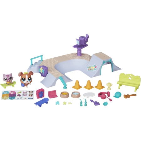 Littlest Pet Shop Skate Park - Walmart.com