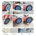 4.5 Inch Diamond Blade for Angle Grinder, 5-Pack Multi-Material Cutting ...