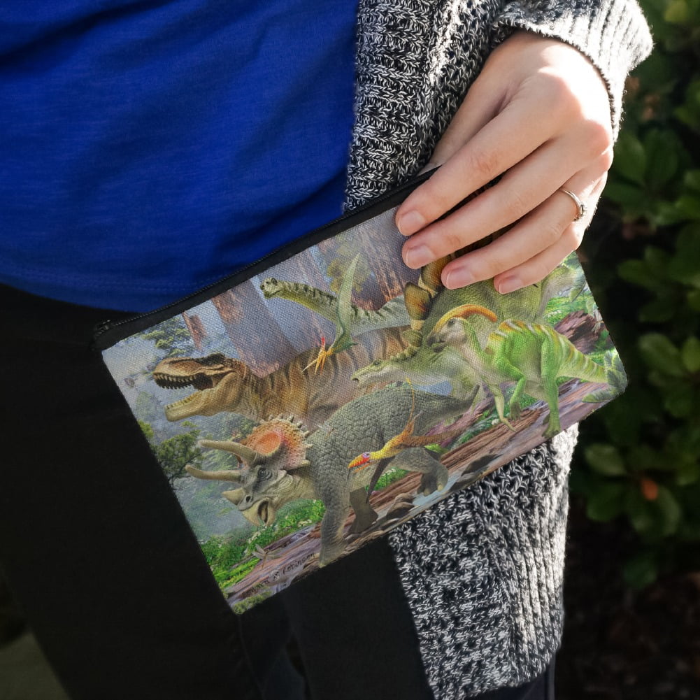 Triceratops T-Rex Stegosaurus Jurassic Dinosaurs Pencil Pen Organizer ...