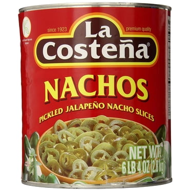 Cajun Chef Nacho Sliced Jalapeno Peppers 128oz - Walmart.com