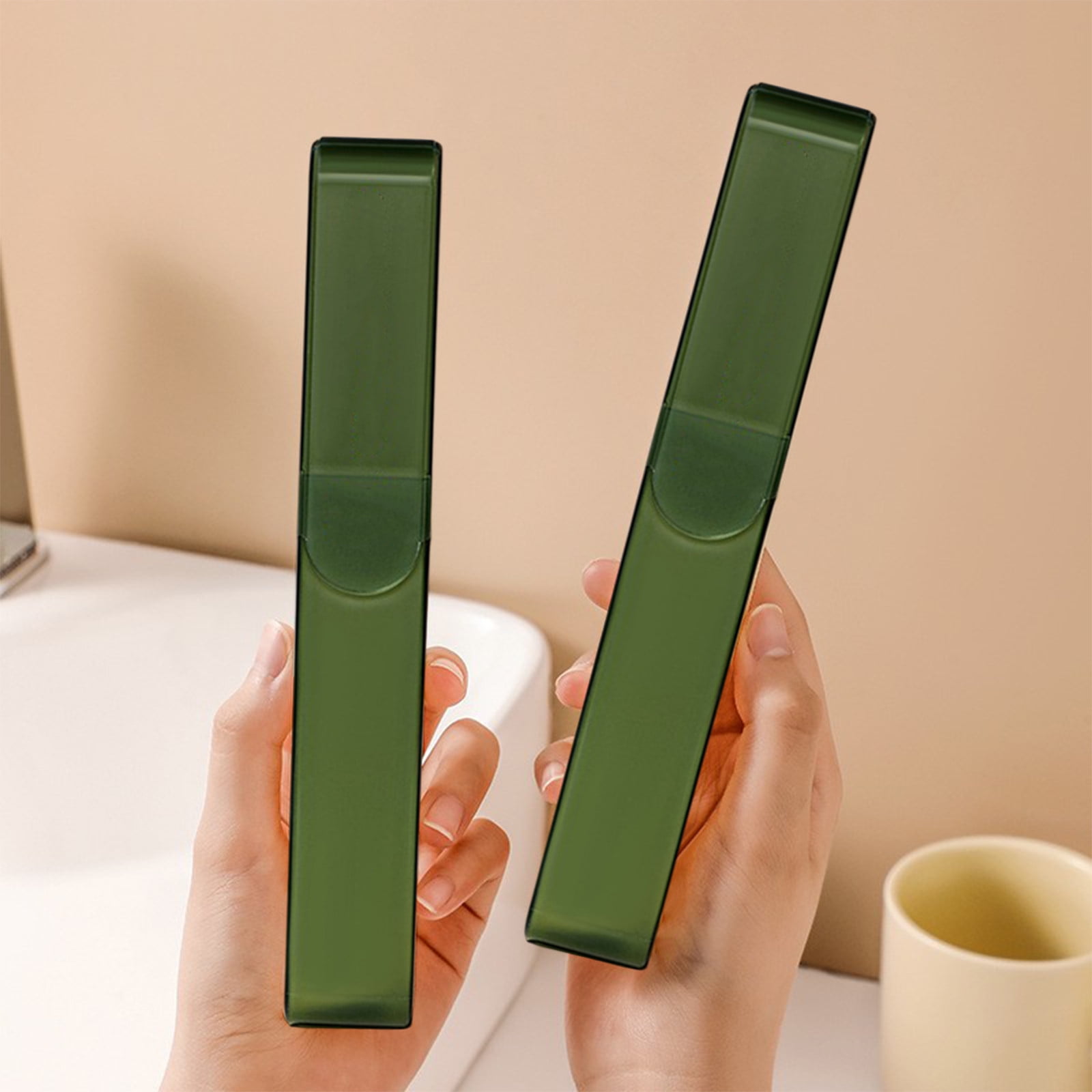 Click here for Boovnll Portable Travel Toothbrush Case Toothbrush... prices