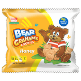 Teddy Bear Shaped Grahams Cookies Honey 10 Pack - Walmart.com
