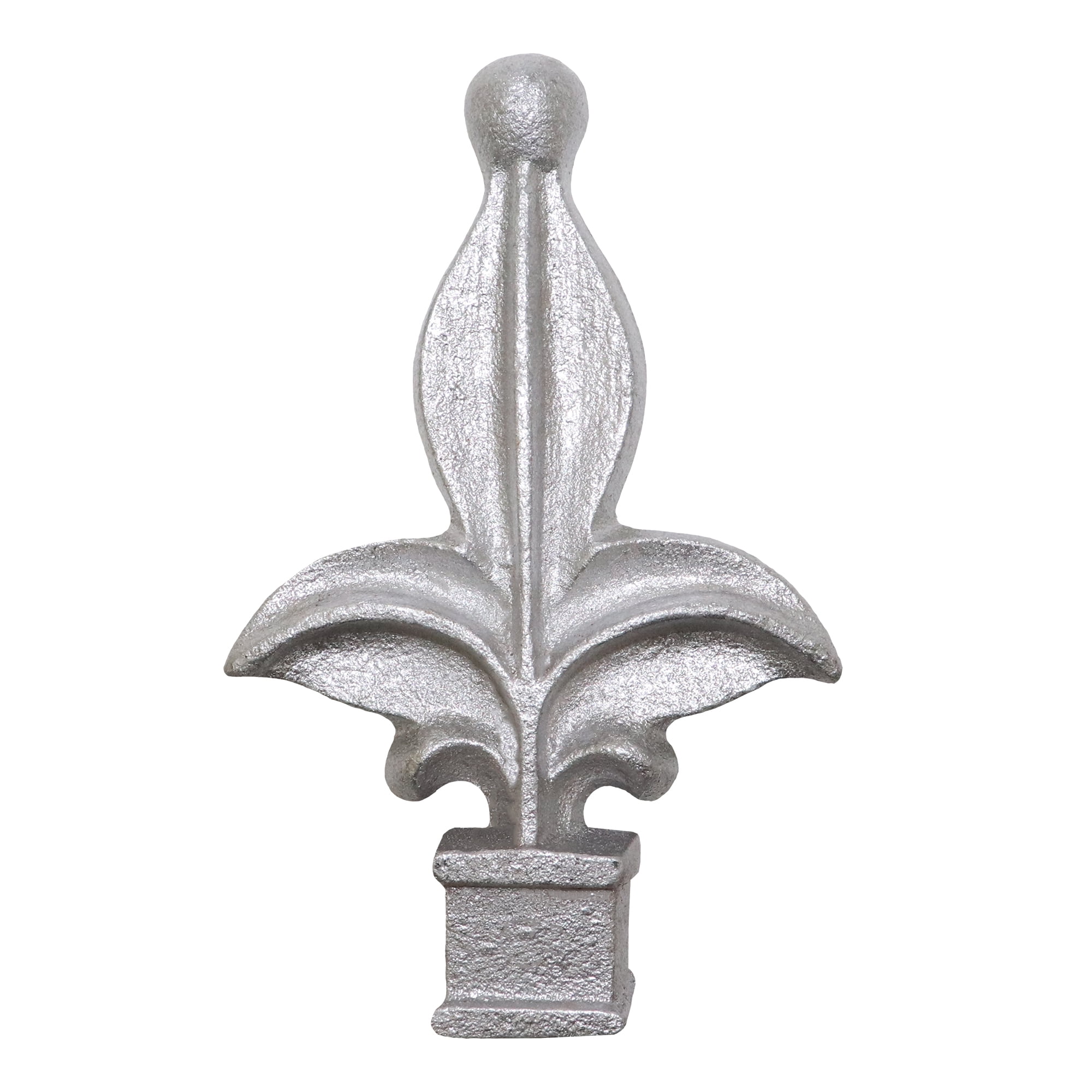 Fence Finials Aluminum Fleur De Lis Unpainted 1/2" Finials- 100ct ...