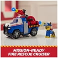 PAW Patrol Fire Rescue: Chase Rescue Fire Cruiser with Figure, Launcher ...