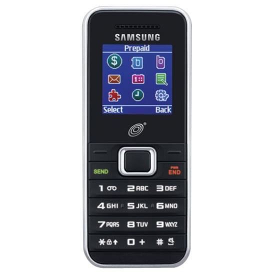 TracFone Samsung S125G Feature Phone, 1.5" LCD128 x 128, 2G, Black ...