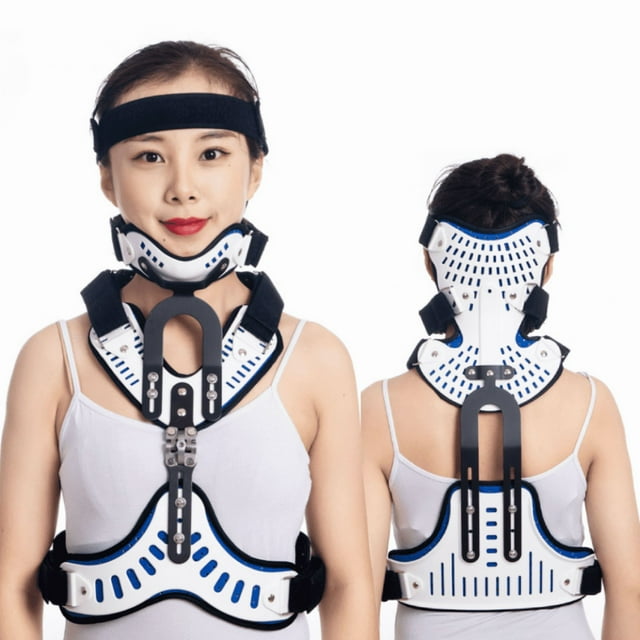 Cervical Collar Head Neck Chest Orthopaedic Brace Neck Traction Therapy ...