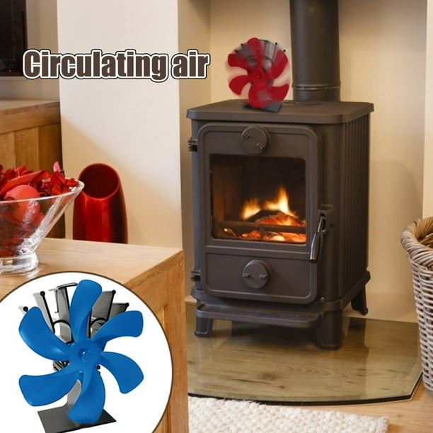 Fireplace Fan Blower with Overheating Protection Indoor Heating ...