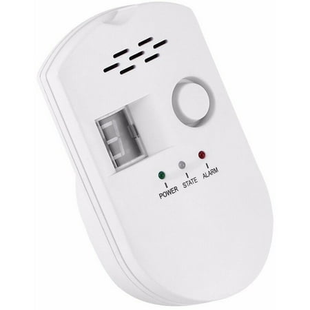 Gas Detector LPG City Natural Gas Methane Propane Butane Plug-in Alarm ...