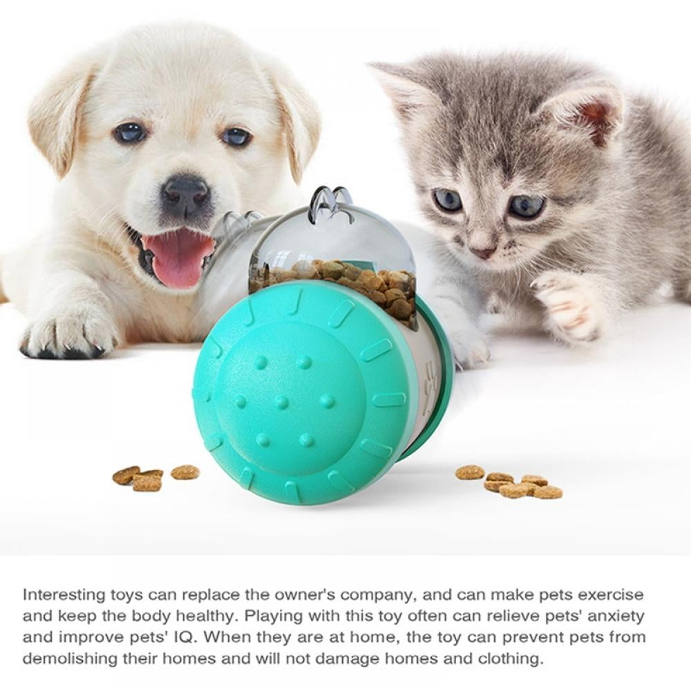 Buy Interactive Feed Toy for Cat and Dog Pet Tumbler Puzzle Slow Food ...