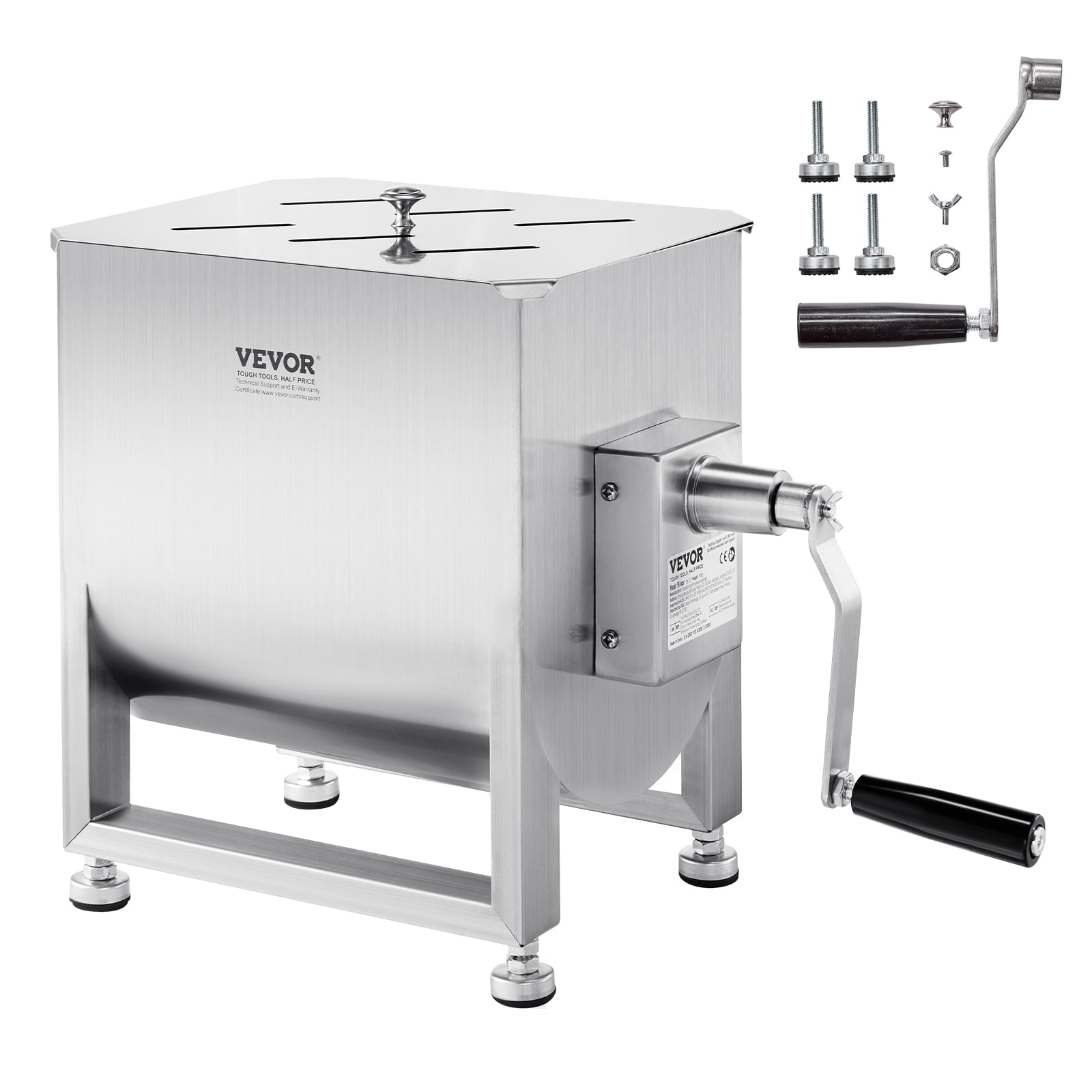 Click here for Vevor Manual Meat Mixer 60l Fixed Tank Mixing Max... prices