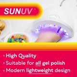 SUNUV SUNone 24W/48W LED UV Professional Nail Dryer - Electric Curing ...