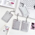 Aellinatey Silvermedal Bend Decorated PU Leather 3 Foot Card Owner ...