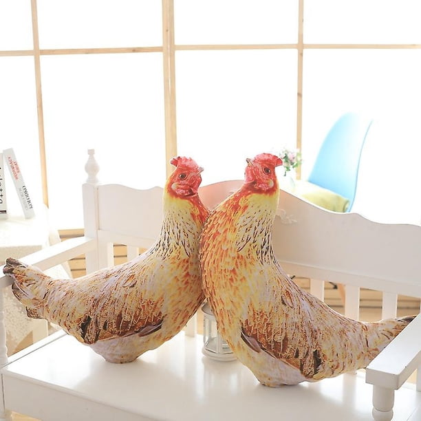 Creative Simulation Old Hen Plush Toy Pillow, Native Chicken Office ...