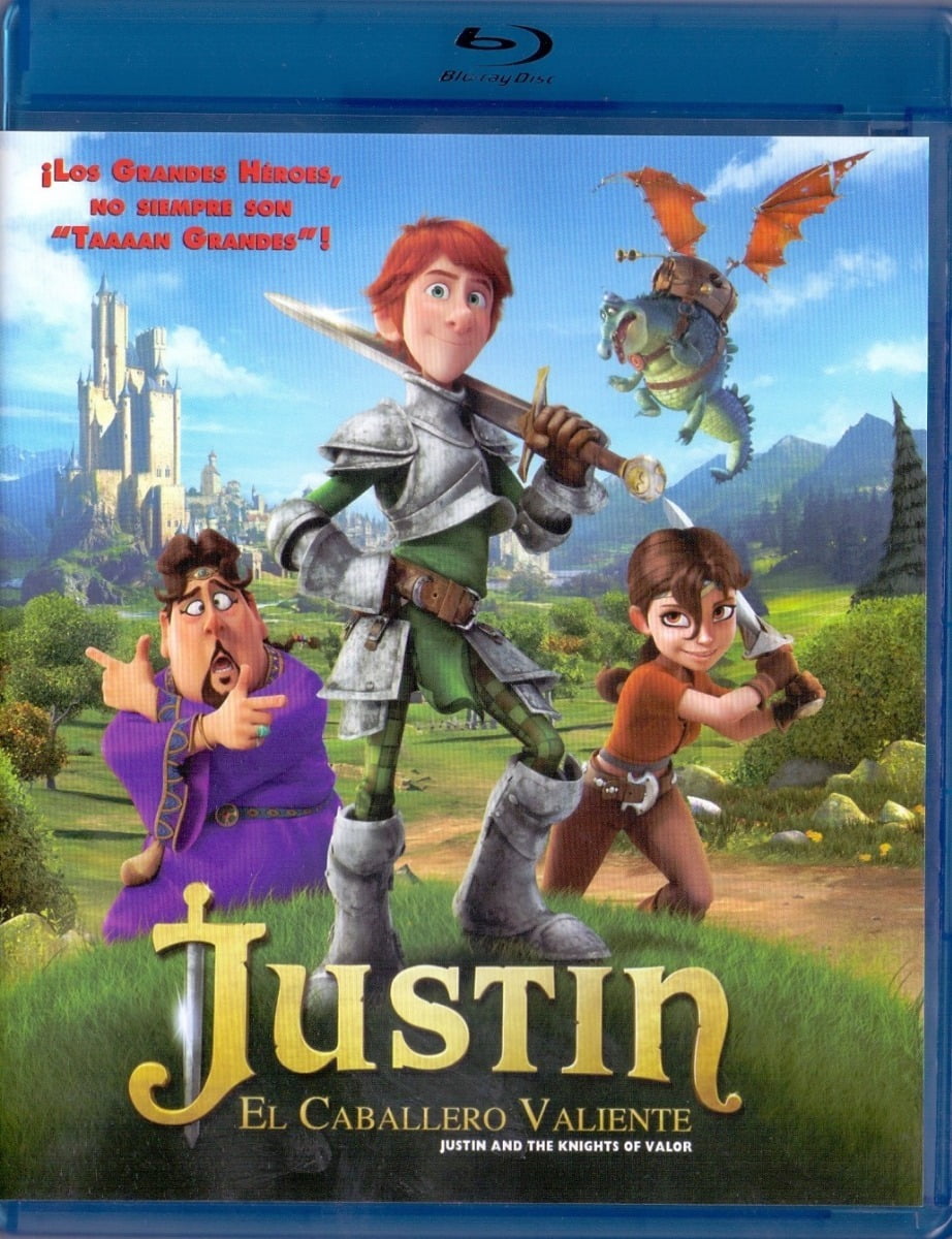Justin El Caballero Valiente Pelicula Animada Blu-ray VIDEOMAX Blu-ray ...
