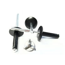 Mill 3/16" Rivet Large Flange Aluminum Head Steel Mandrel Blind Pop ...