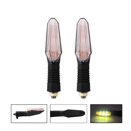 Motorcycle LED turn signal lamps rear position lamp universak Steering ...