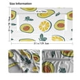 Avocado Pattern Benches Seat Protector Golf Car Seat Cover Easy ...
