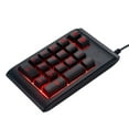 LARUYEKO Three Colors RGB Backlit USB Wired Keyboard Number Pad Numeric ... LARUYEKO Three Colors RGB Backlit USB Wired Keyboard Number Pad Numeric ...