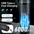 Car Handheld Vacuum Cordless 13000 PA Suction Power, Portable Mini ...