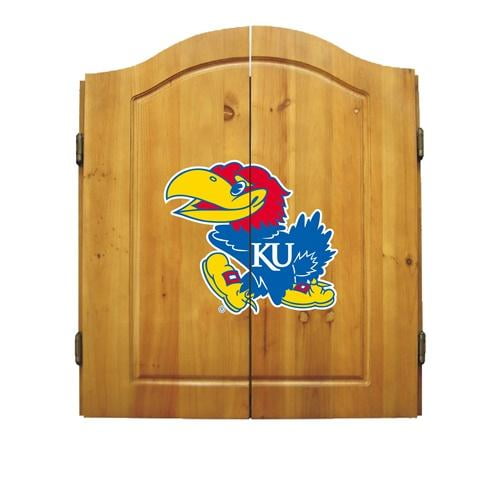 Imperial NCAA Dart Cabinet Set - University of Kansas - Walmart.com