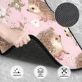 Car Foot Mat 4 Pcs Set Crystal Velvet Non Slip Bottom Quick Install ...