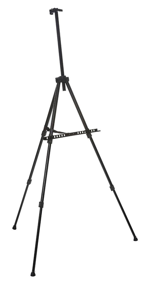 Adjustable Display Easel, Tabletop or Floor, Top Clamp, Carrying Case ...