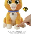 Disney Pixar Lightyear Sox Plushie Soft Doll with Sound, Character ...