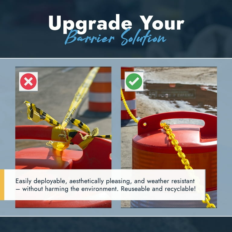 Loading Dock Barrier Chain