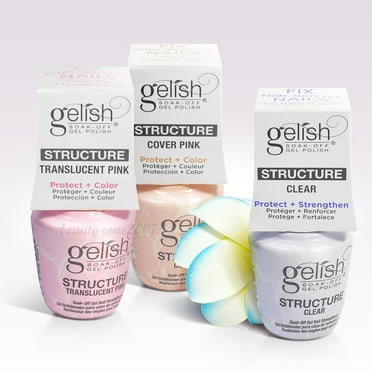 Gelish 4-Pack Essential Soak Off Gel Nail Polish Kit, 15 mL - Walmart.com