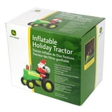 John Deere Tractor with Santa: LED Illuminated Inflatable Christmas ...