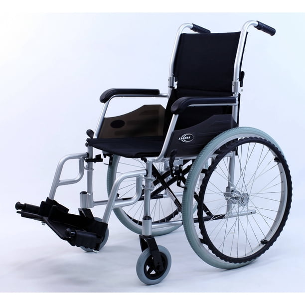 Karman LT-980 24 Pounds Lightweight Wheelchair, 18" Seat, Silver ...