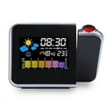 Atomic Digital Projection Alarm Clock for Bedrooms with Calendar and ...