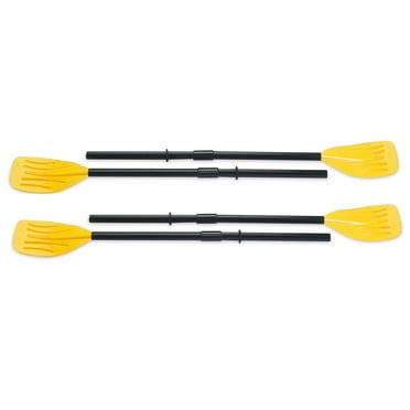"Intex 48"" Ribbed French Boat Oars Set, Plastic Paddles for Inflatable ...