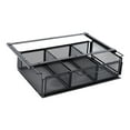 Colaxi under Desk Drawer Basket Hidden Desktop Organizer Black ...