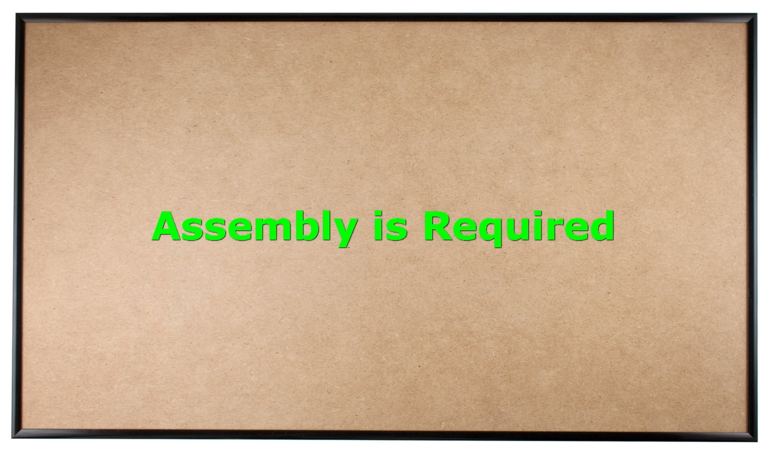 Quadro Frames 17x30 inch Picture Frame, Black, Style P375-3/8 inch Wide ...