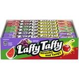 Laffy Taffy Sparkle Cherry, Watermelon & Grape Soft Candy Variety Pack ...