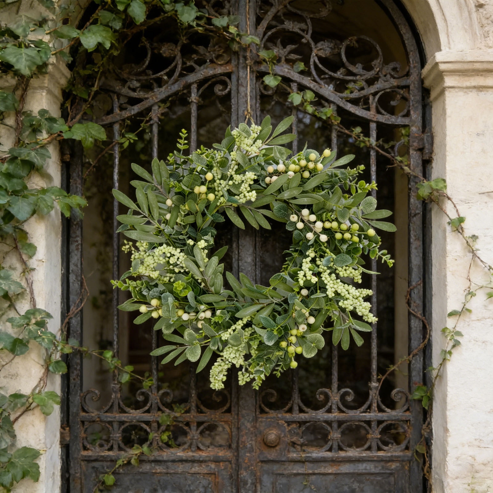 Click here for Blaxill 19.6 Inch Artificial Eucalyptus Leaf And B... prices